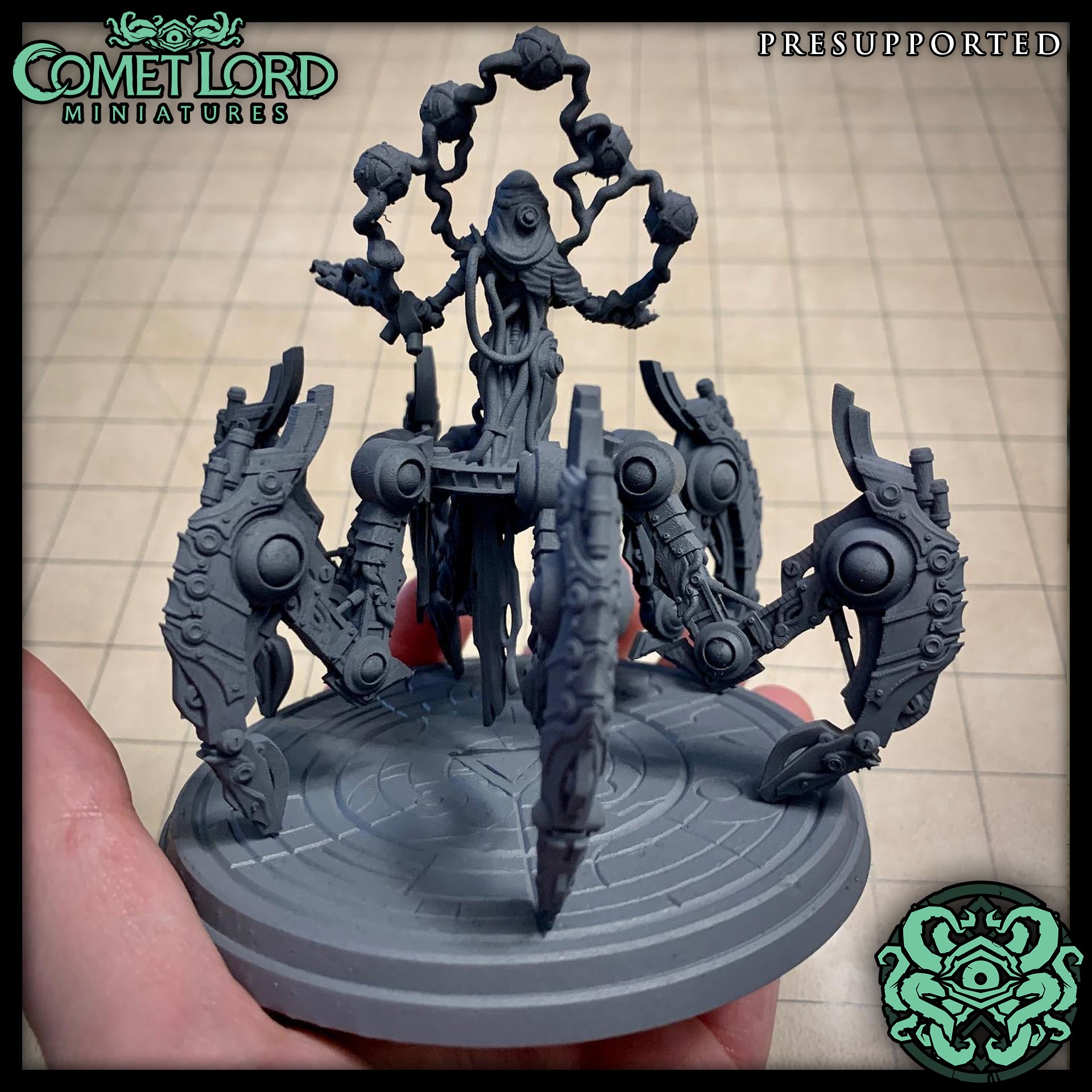 The Oracle of The Mad Architect - Digital Version - Comet Lord Miniatures