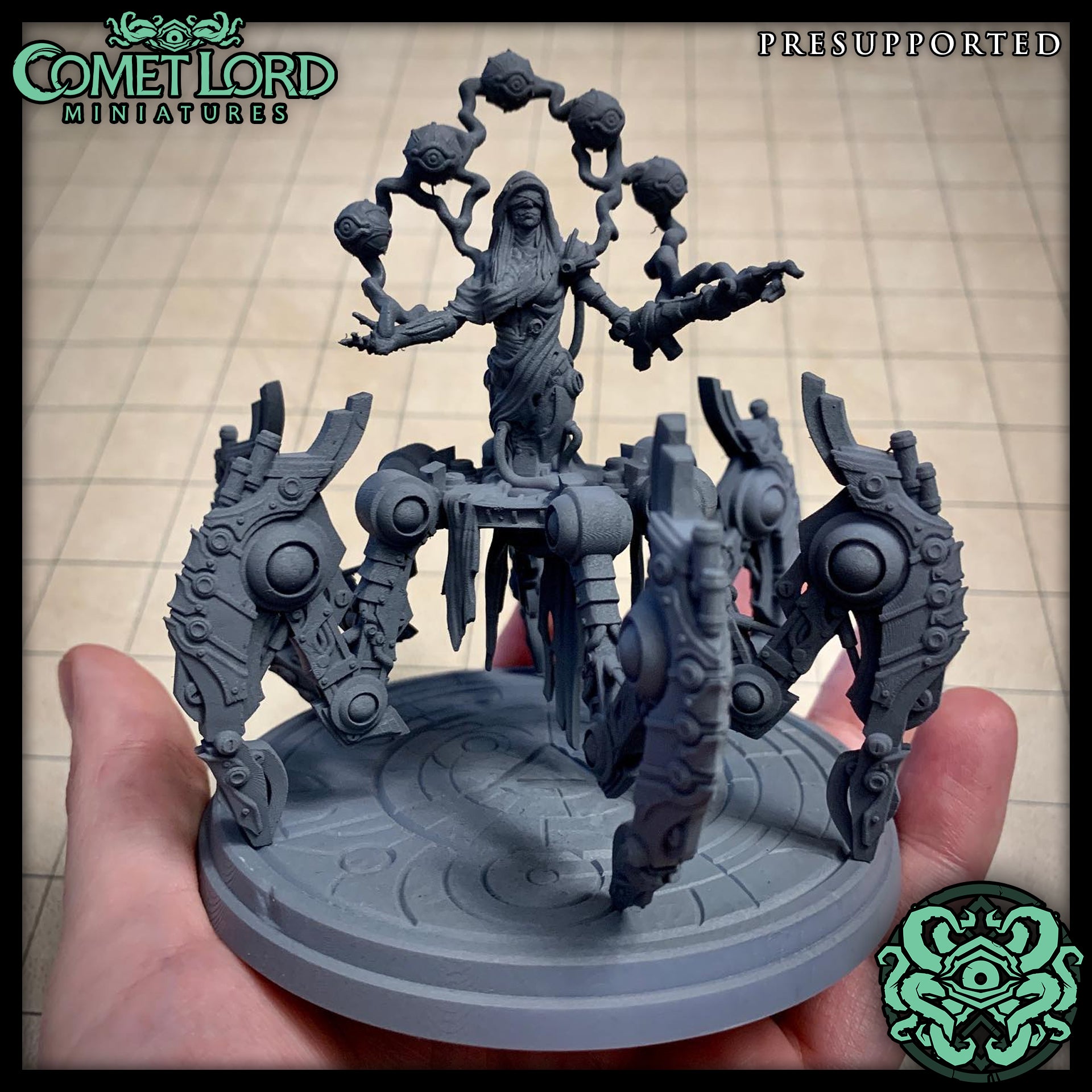 The Oracle of The Mad Architect - Digital Version - Comet Lord Miniatures