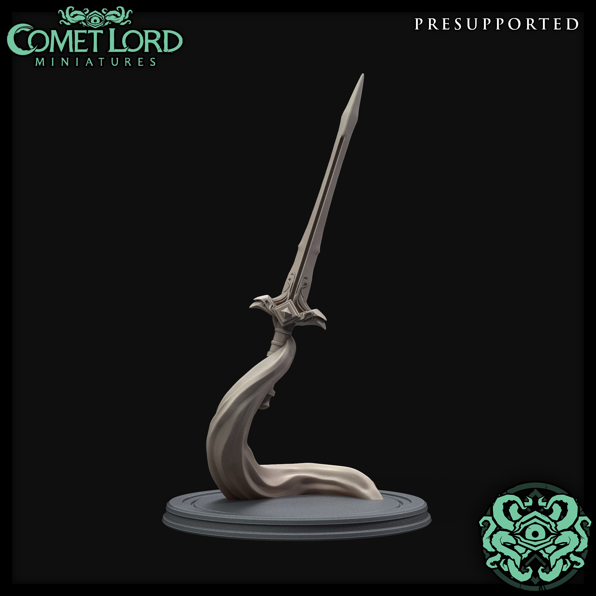 Viktor, The Ancient Vampire Lord - Digital Version - Comet Lord Miniatures