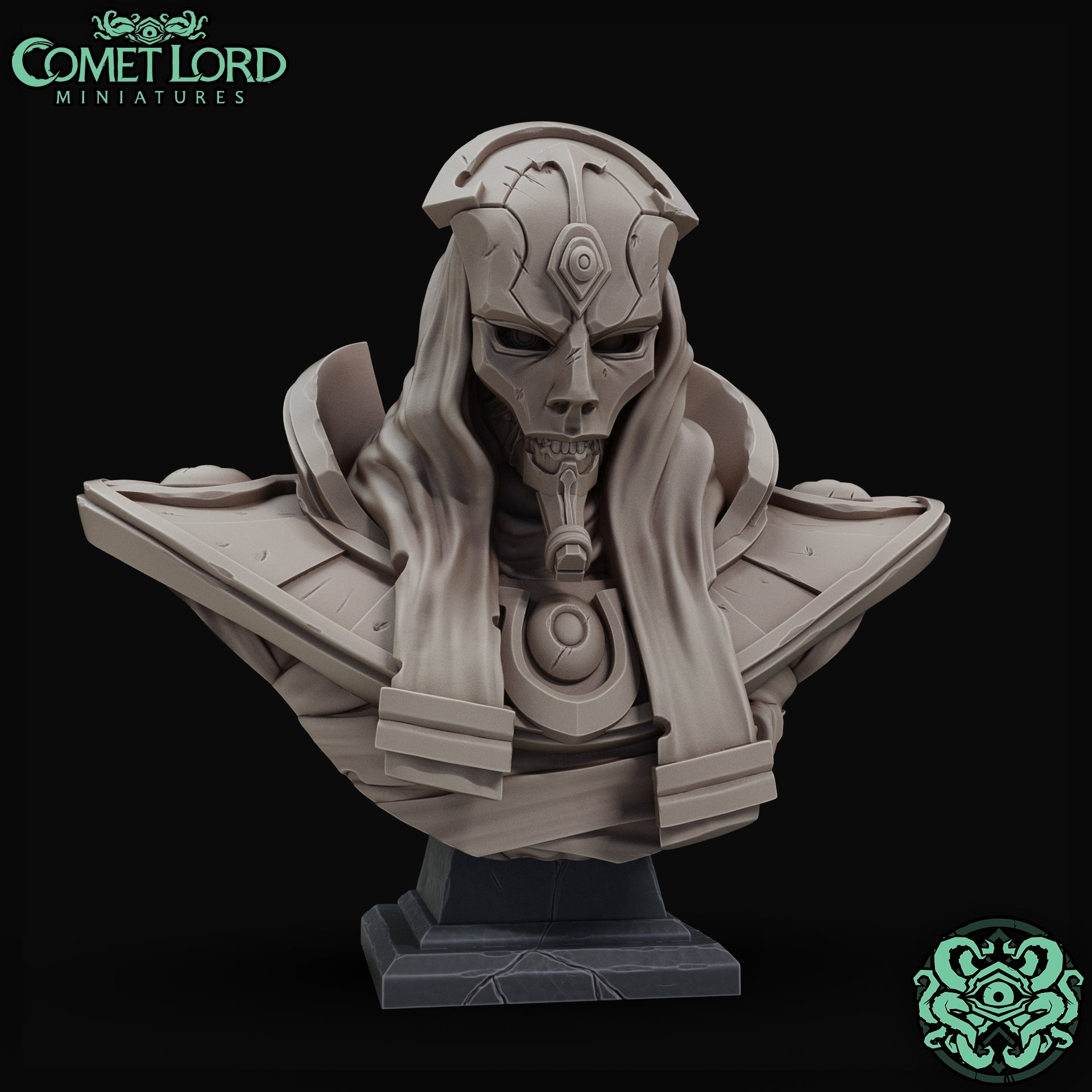Aurekesh, The Mummy Lord - Comet Lord Miniatures