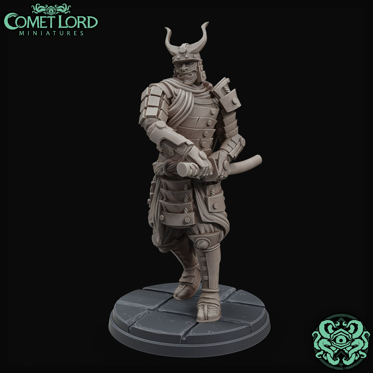 Hiroshi, Ronin Mercenary - Digital Version - Comet Lord Miniatures