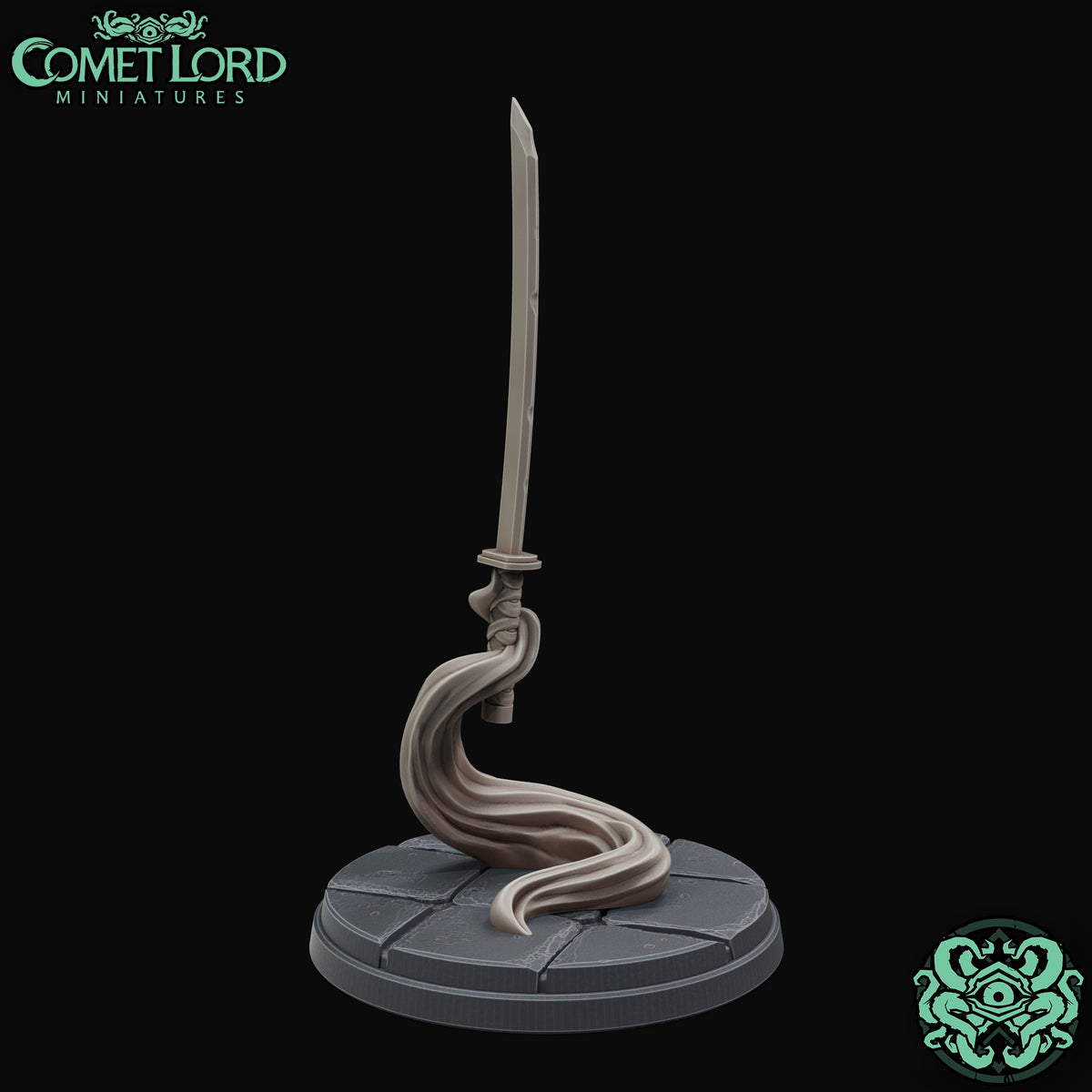 Hiroshi, Ronin Mercenary - Digital Version - Comet Lord Miniatures