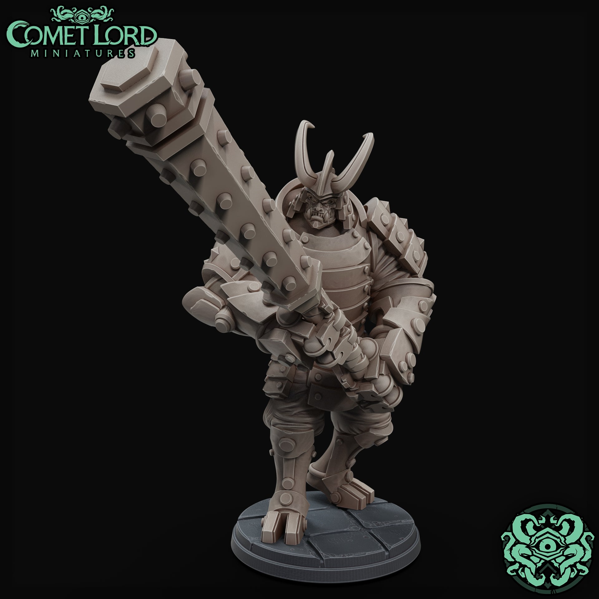 Kurogane, Forgeborn Juggernaut - Digital Version - Comet Lord Miniatures