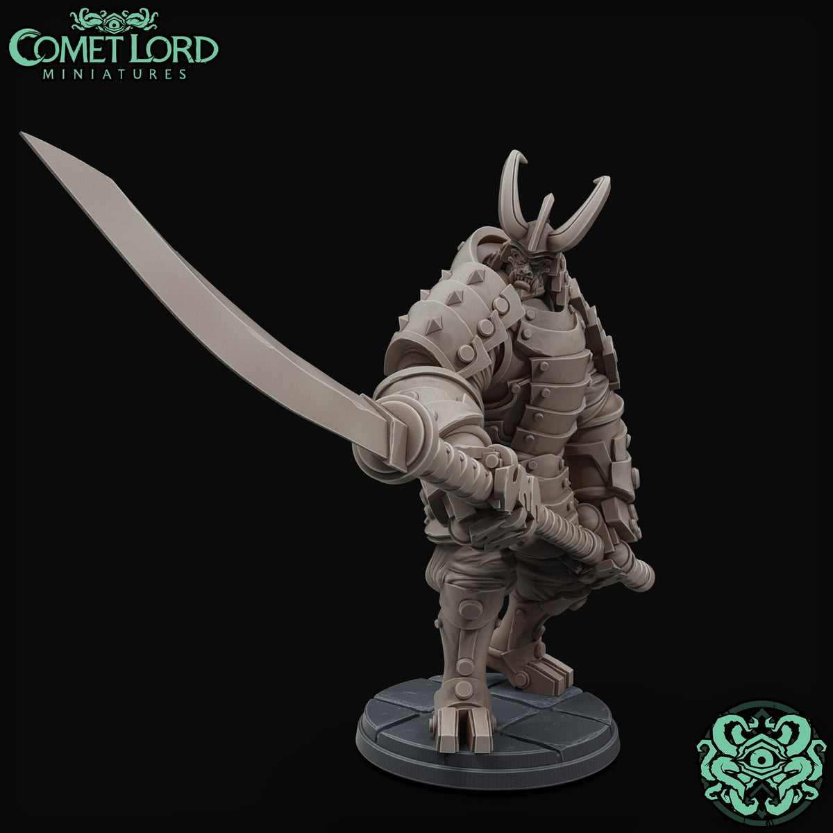 Kurogane, Forgeborn Juggernaut - Digital Version - Comet Lord Miniatures