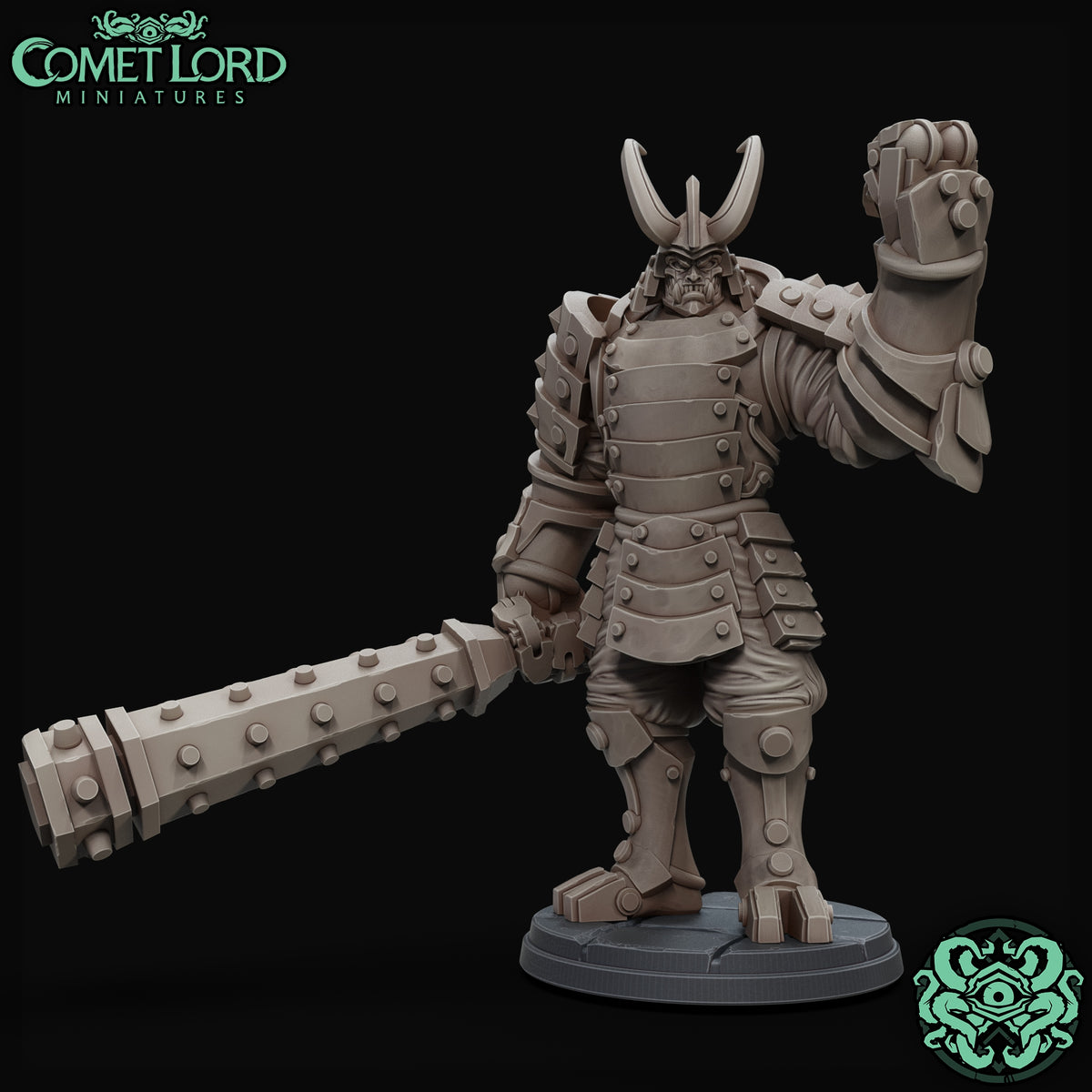 Kurogane, Forgeborn Juggernaut - Digital Version - Comet Lord Miniatures