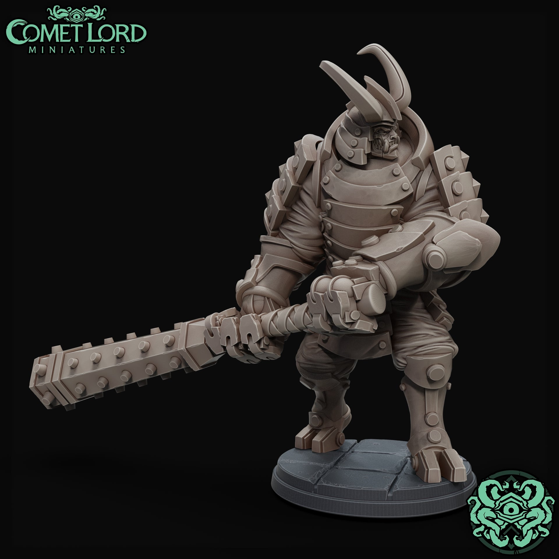Kurogane, Forgeborn Juggernaut - Digital Version - Comet Lord Miniatures