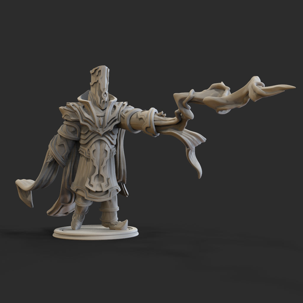 Malus, The Masked Warlock - Digital Version - Comet Lord Miniatures