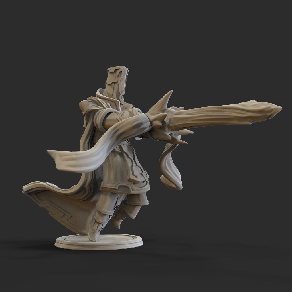 Malus, The Masked Warlock - Digital Version - Comet Lord Miniatures