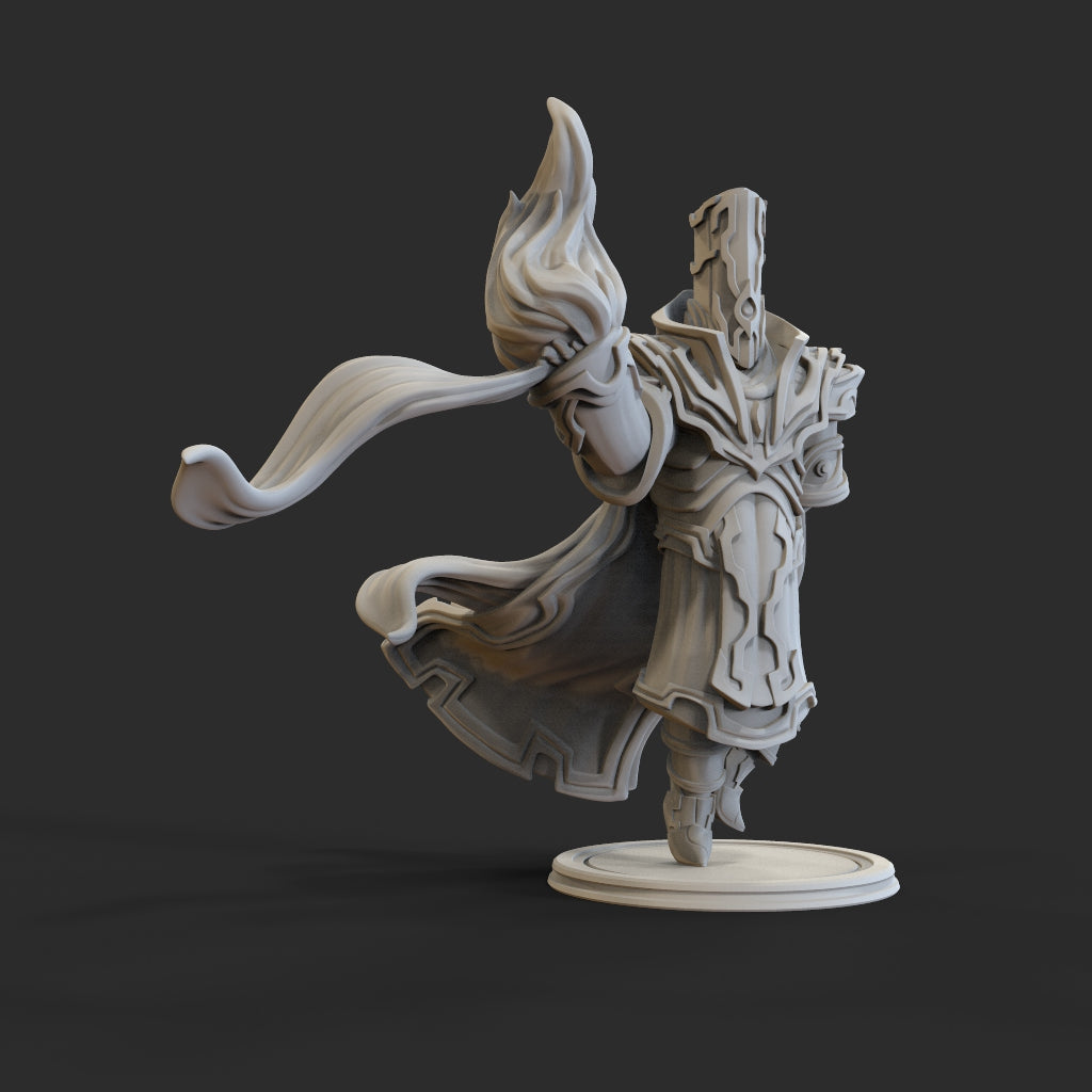 Malus, The Masked Warlock - Digital Version - Comet Lord Miniatures