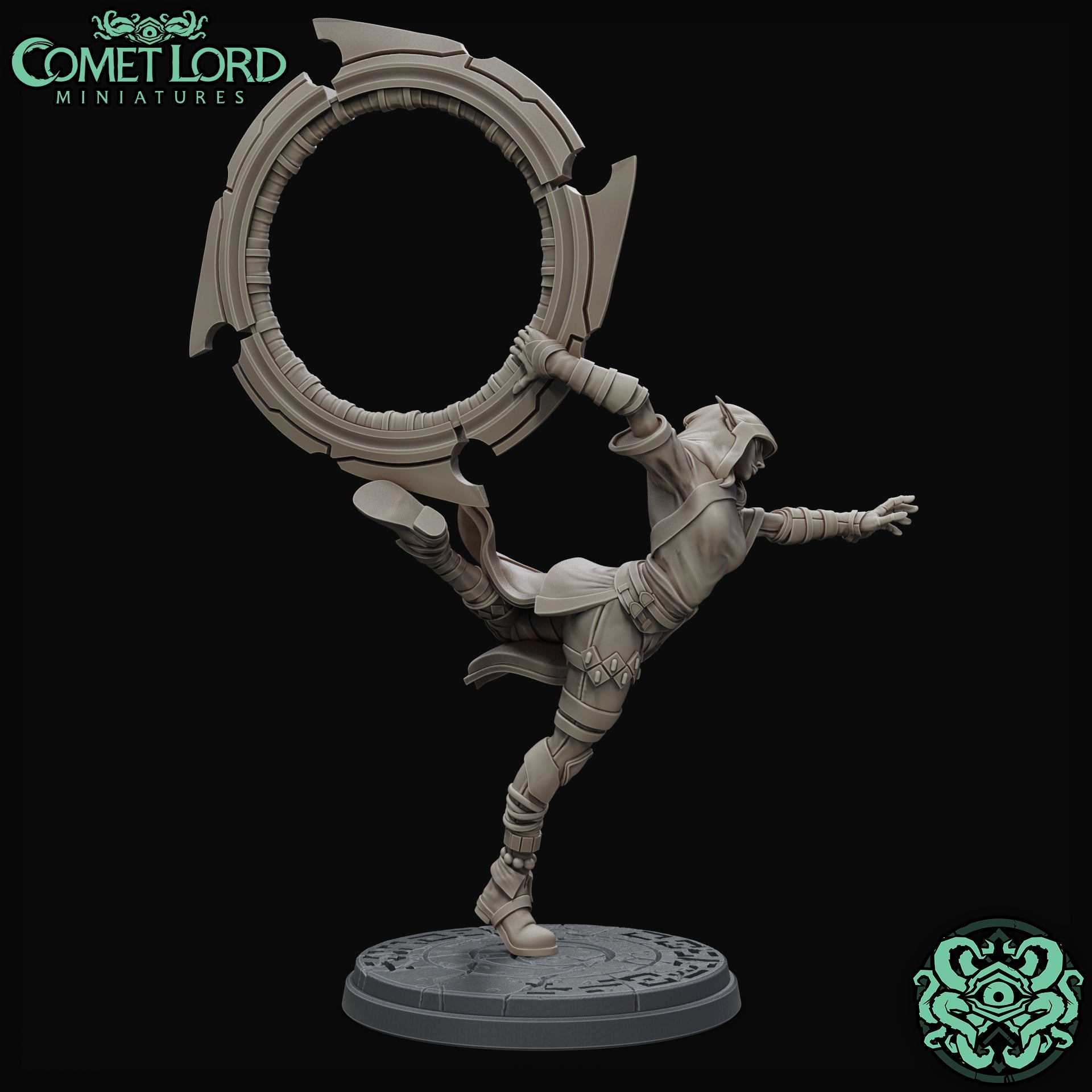 Theia, The Astral Elf Bladesinger - Digital Version - Comet Lord Miniatures