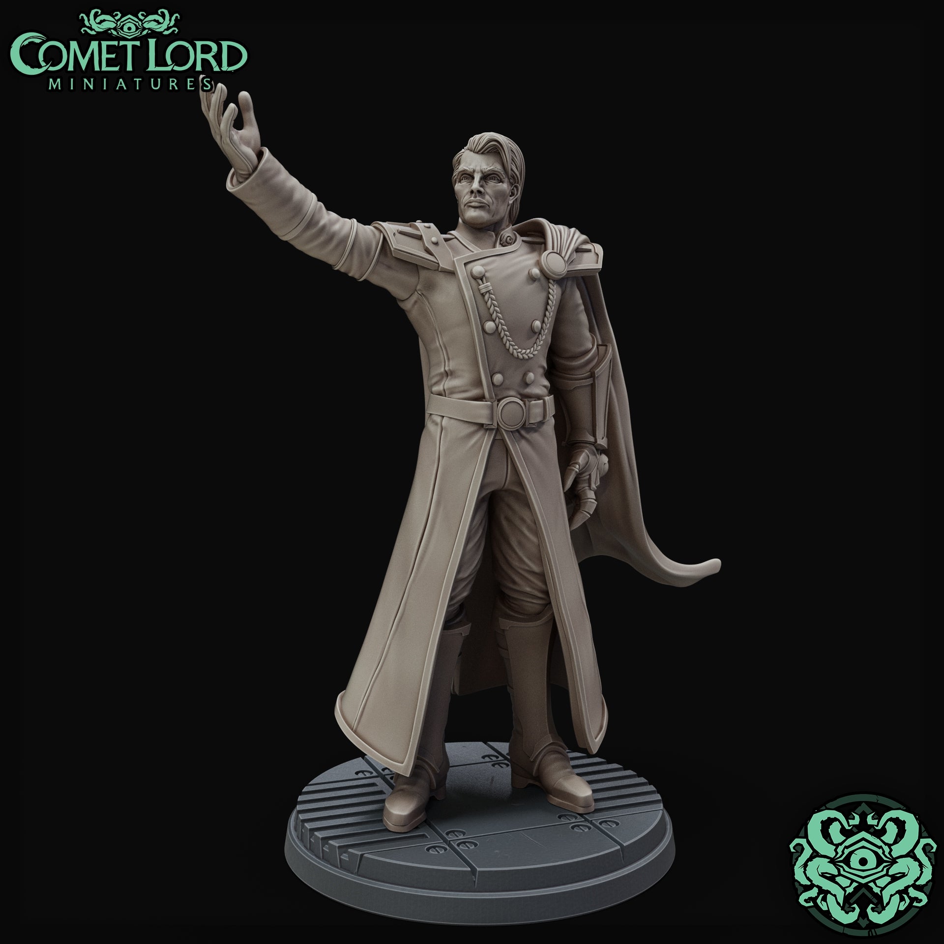 Sovereign Ulrich Van Kresnik - Comet Lord Miniatures