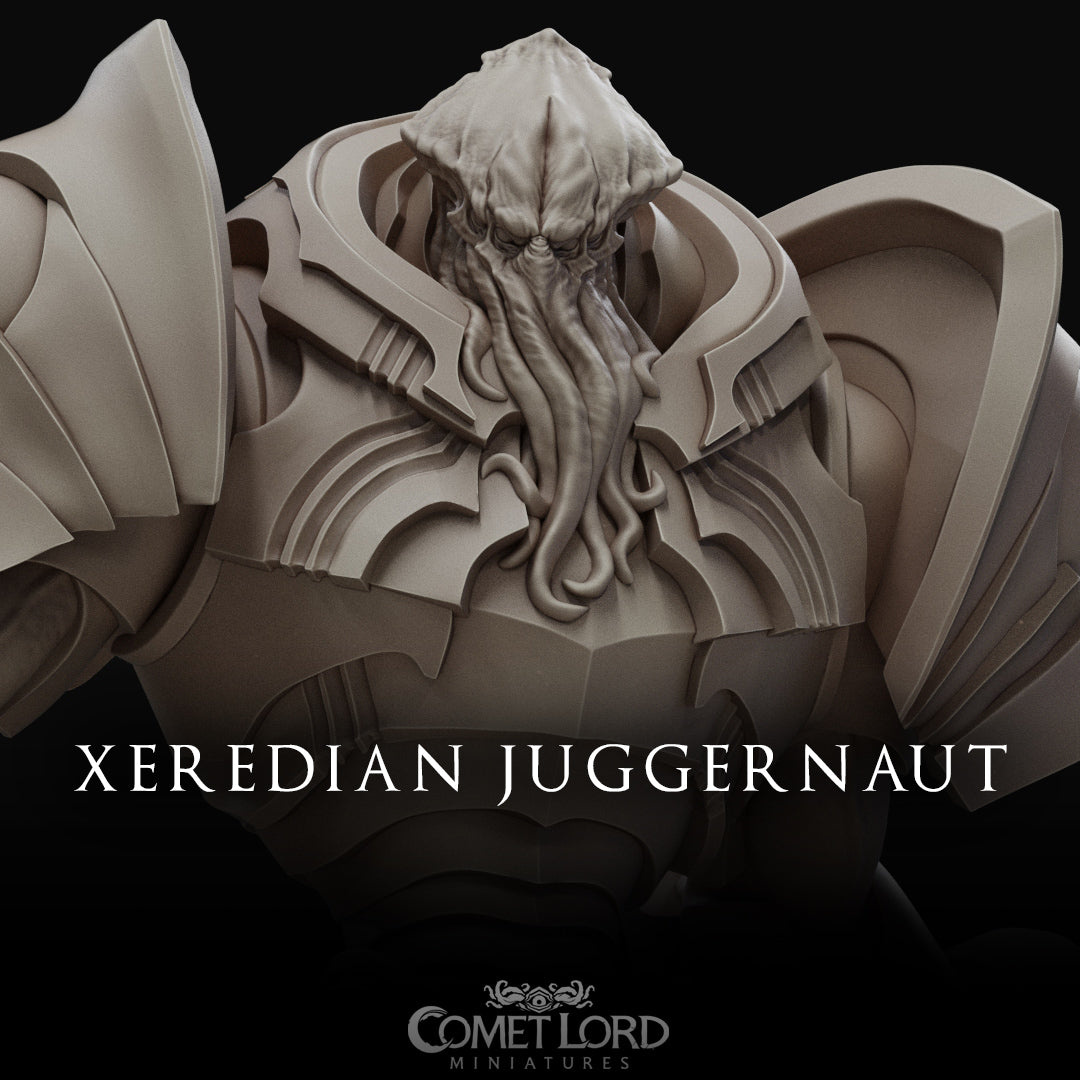 Xeredian Juggernaut - Digital Version - Comet Lord Miniatures